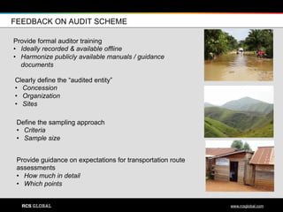 DRC CTC Audits: Practical Challenges | PDF