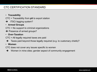 DRC CTC Audits: Practical Challenges | PPT