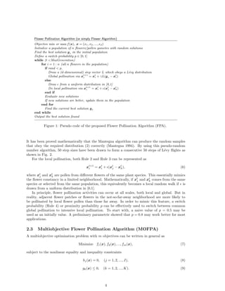 Flower Pollination Algorithm: A Novel Approach for Multiobjective Optimization | PDF