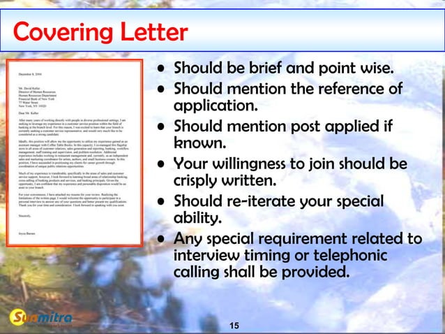 Preparing an Effective CV | PPT