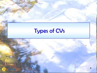 Preparing an Effective CV | PPT