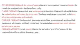 psoriasis | PPT