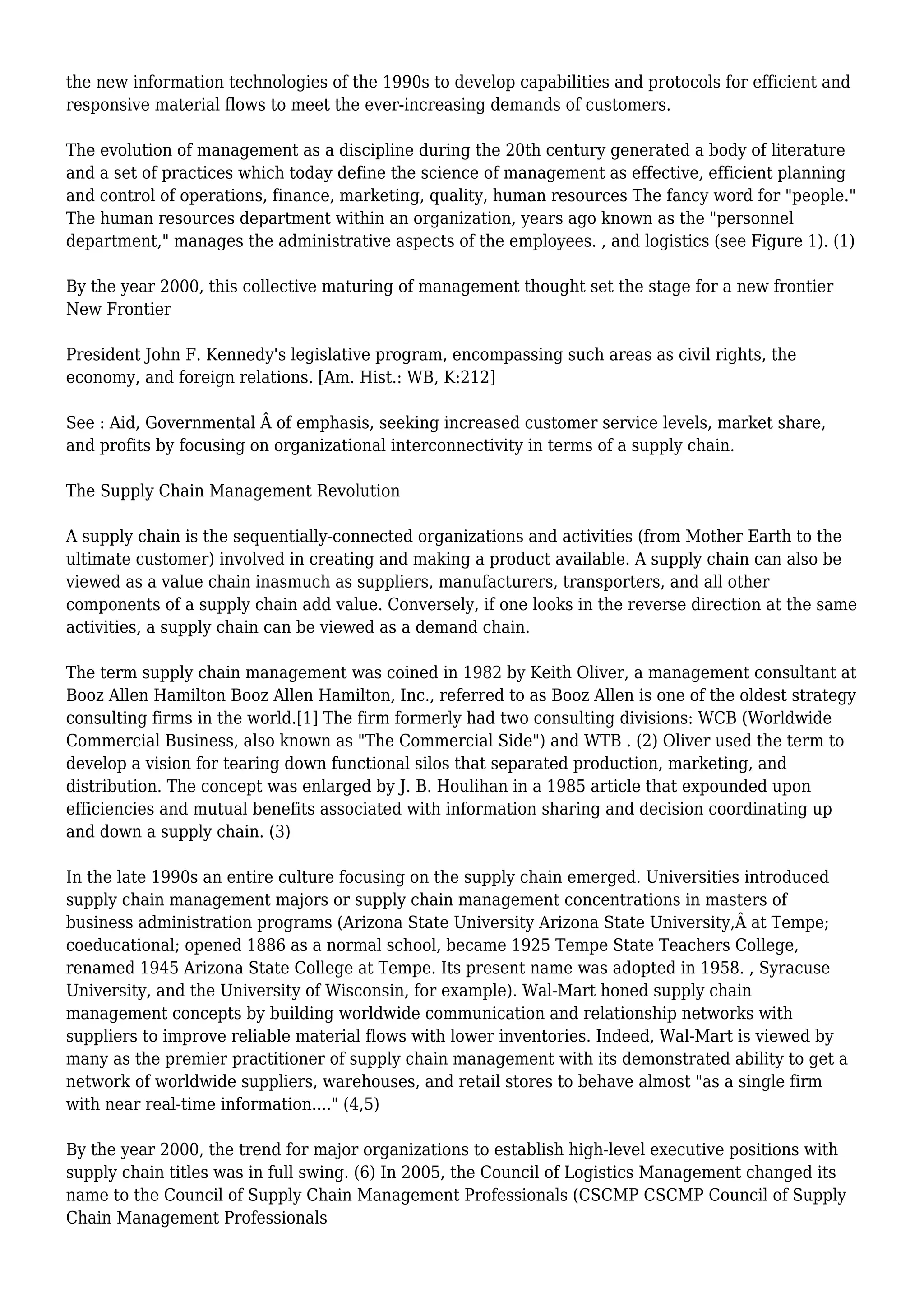 Supply chain management: more than integrated logistics. | PDF ...