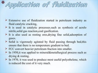 FLUIDIZATION | PPT