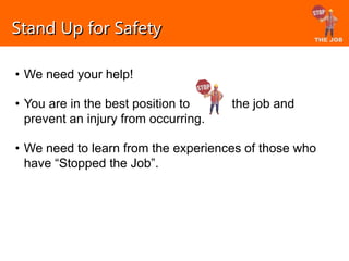 Stop work policy for all staff reference | PPT