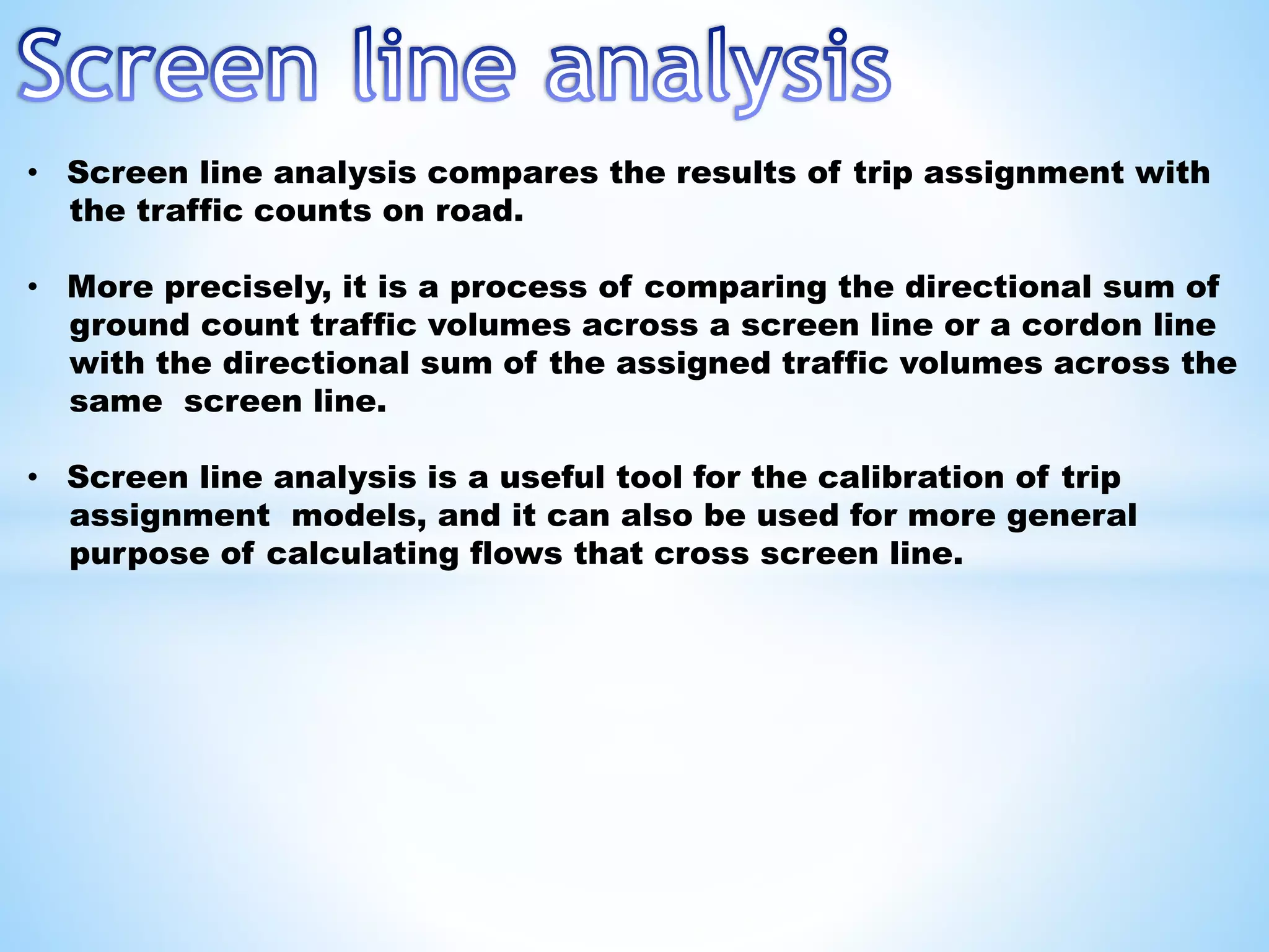 Corridor Identification UTS | PPTX