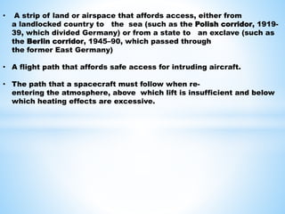 Corridor Identification UTS | PPTX