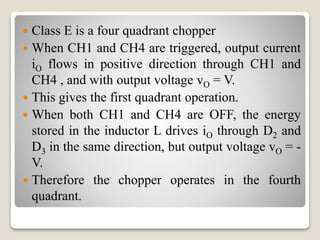 Dc to Dc Converter (chopper) | PPTX
