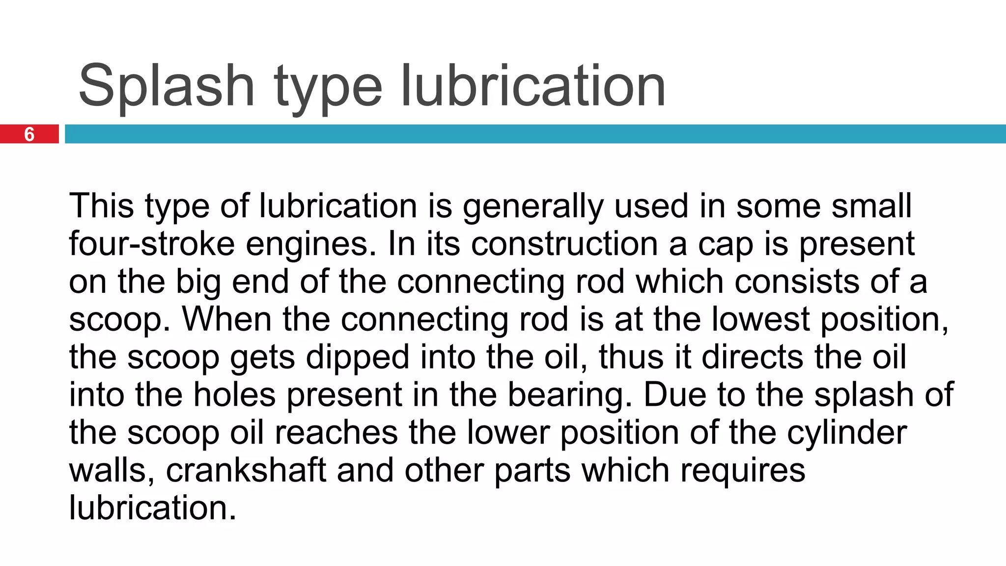 ENGINE LUBRICATING SYSTEM | PPTX