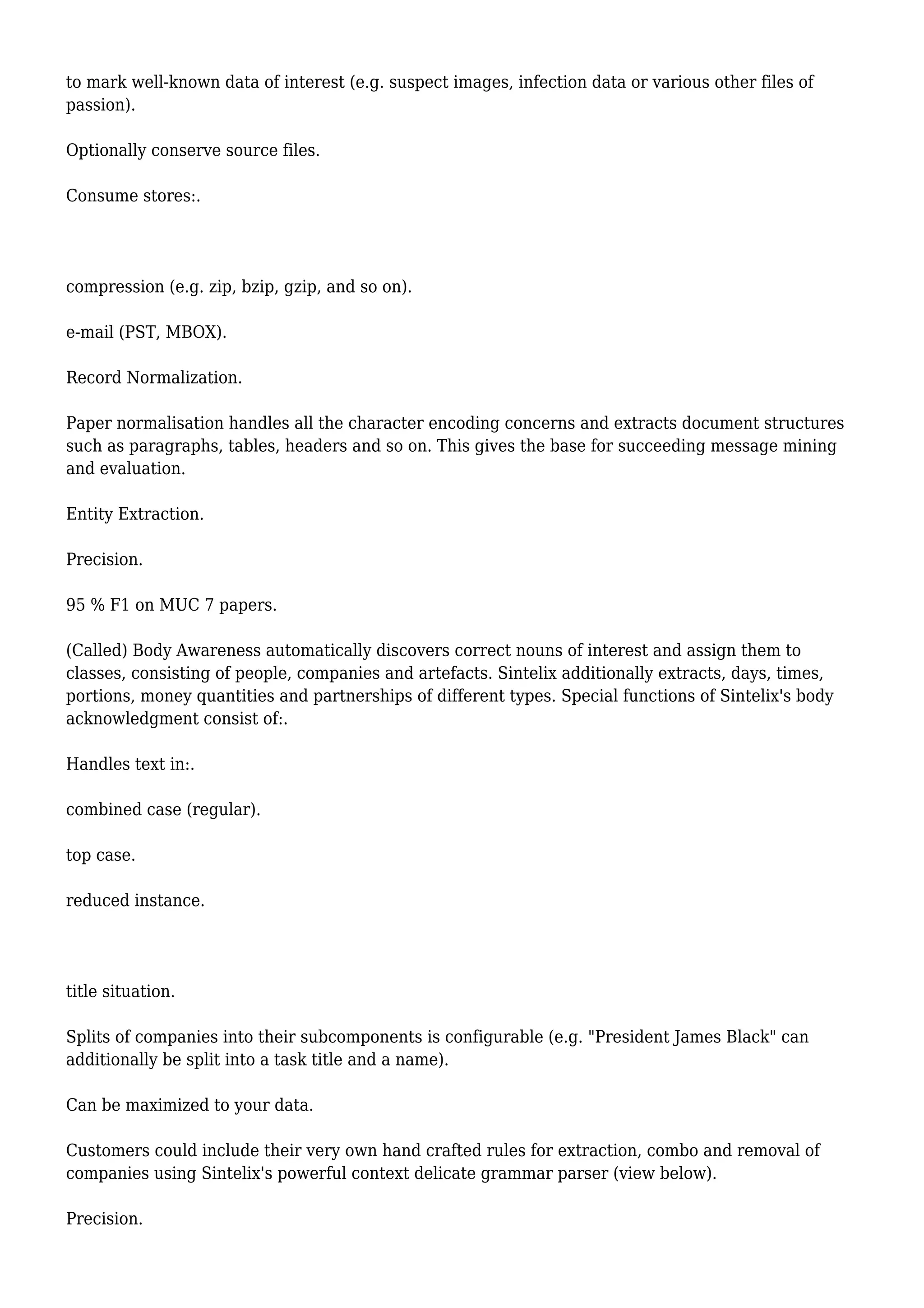 Sintelix Software is Fantastic For Text Mining Software | PDF