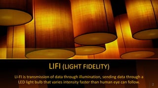 A Brief of LiFi | PPTX