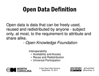 Tim Berners-Lee's 5-Star Open Data Scheme | PDF