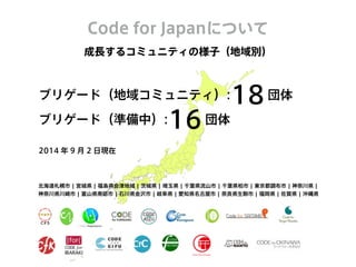 Code for Tokyoとは | PPT