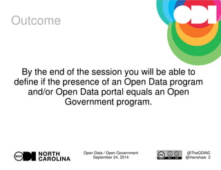 Open Data / Open Government | PPT