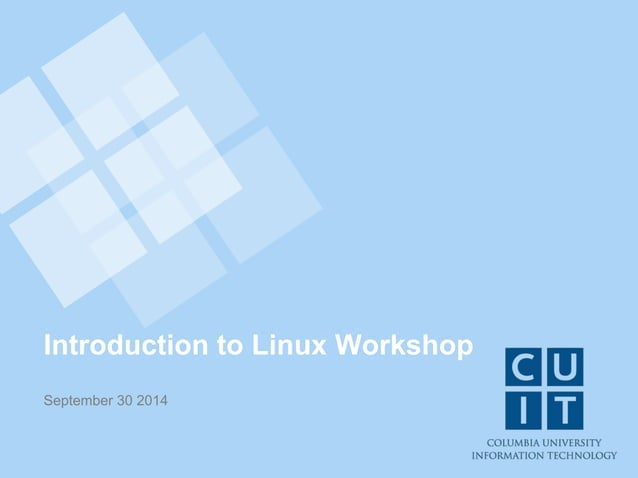 14_0930_Intro_to_Linux.pdf | Operating Systems | Computer Software and Applications