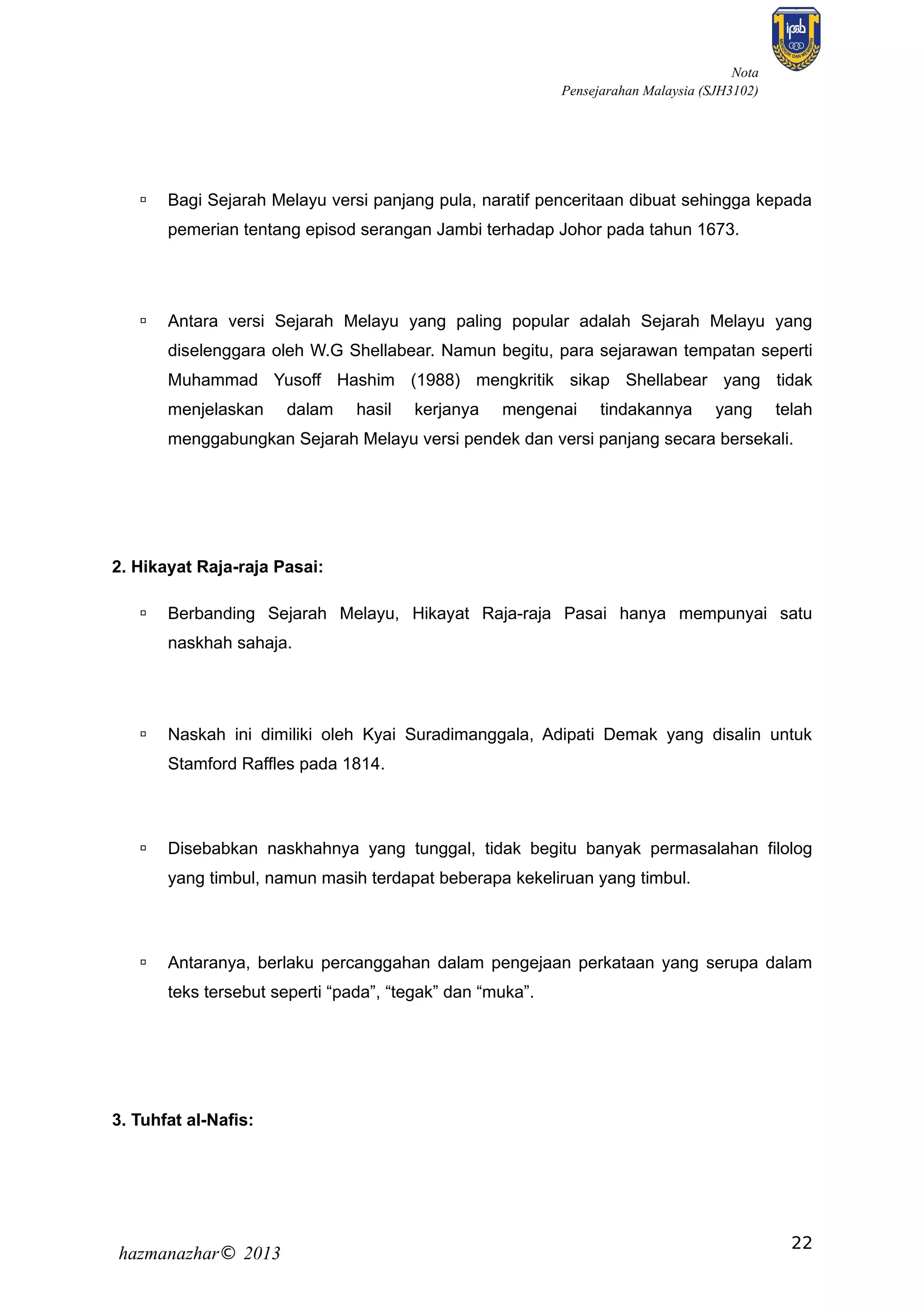 Bab-1-Pengenalan-pensejarahan-msia | PDF