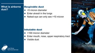 Airborne dust awareness, where do I stand? - Mark Shepherd | PPT