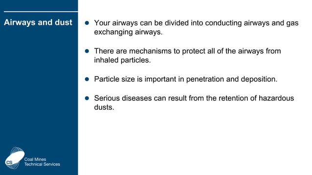 Airborne dust awareness, where do I stand? - Mark Shepherd | PPT