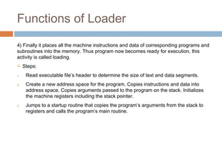 Loaders and Linkers | PPT