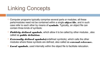 Loaders and Linkers | PPT