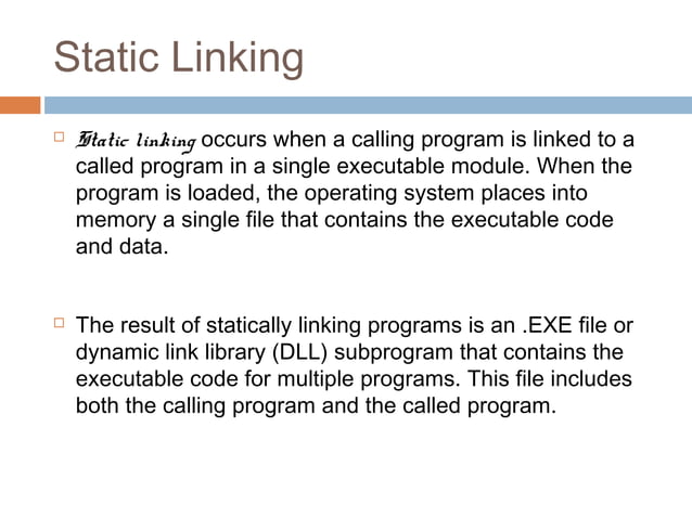 Loaders And Linkers Ppt 