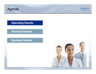 Q1 2009 Earning Report of Convergys Corp | PPT