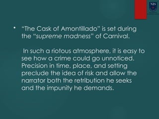 The Cask of Amontillado Introduction and Vocabulary .pptx