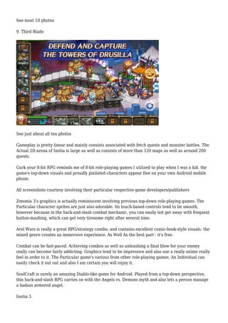 10 Free Android RPG Games | PDF