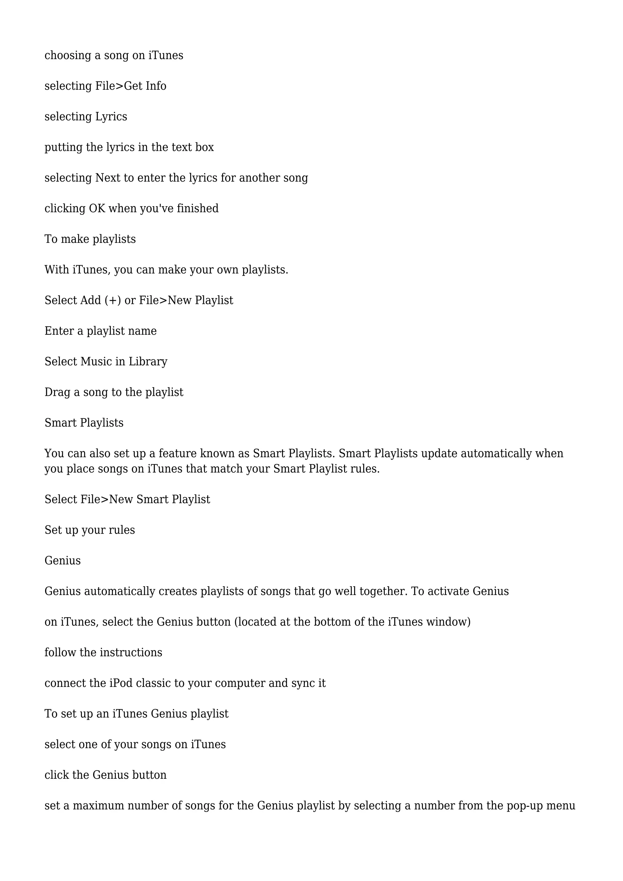 Ipod Classic User Guide | PDF