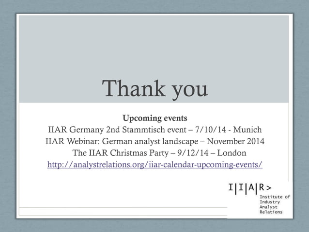 The IIAR 7+7+7 Rules of Engagement | PPT