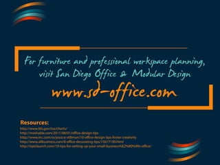 Working Hard or Hardly Working: Simple Office Design Tips | PDF ...