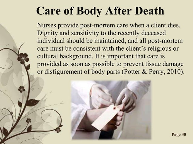 End of Life Presentation | PPTX | Bereavement | Family and Relationships