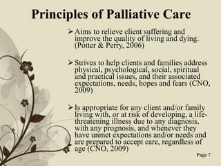 End of Life Presentation | PPTX