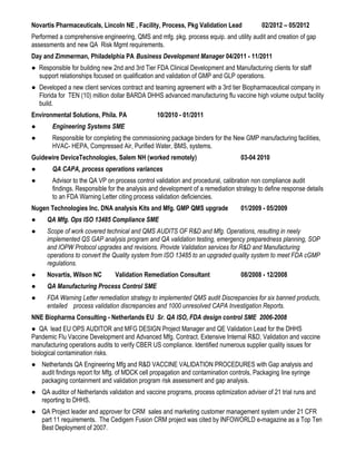 aaaQA_Dir. SteveCVQ216 | DOC | Recalls | Consumer Issues