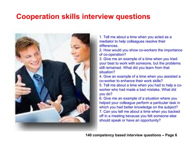 140 competency based interview questions | PDF | Resume Writing and Advice | Job Search