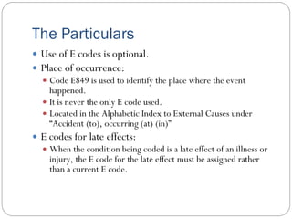 Coding E Codes | PPT