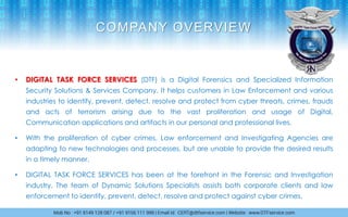 DIGITAL TASK FORCE - PROFILE | PPT