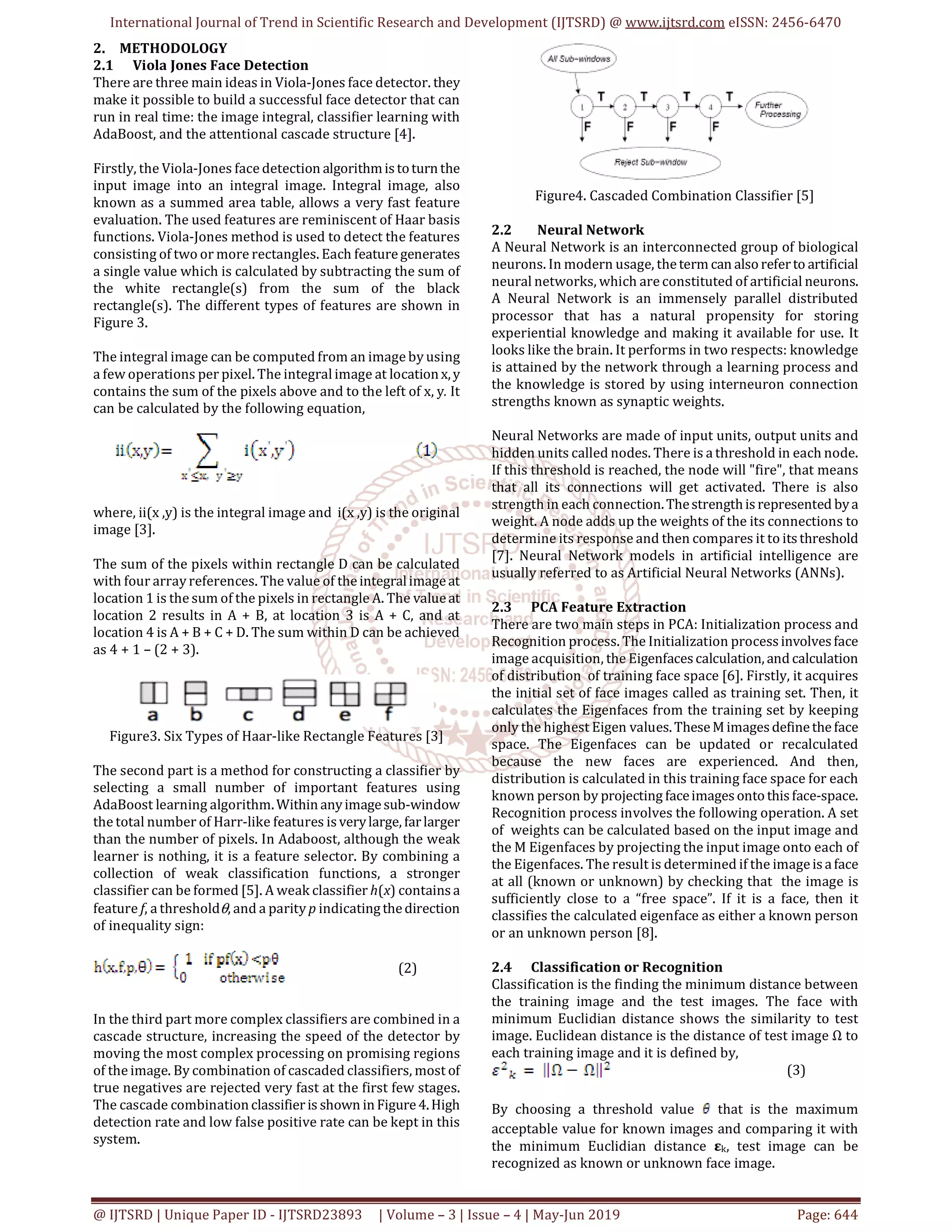 Face Recognition Based Intelligent Door Control System | PDF