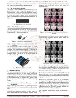 Face Recognition Based Intelligent Door Control System | PDF