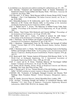 infilled frame | PDF