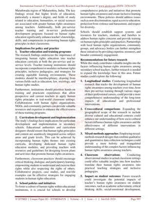 The Impact of Educational Background and Professional Training on Human Rights Awareness among ...