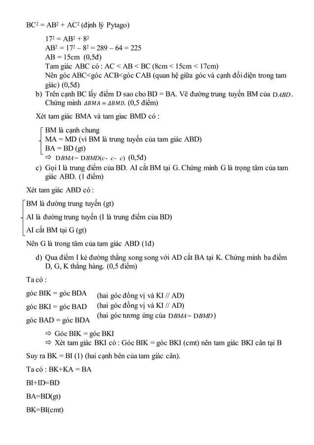 Đề Thi HK2 Toán 7 - THCS Tân Bình | DOCX