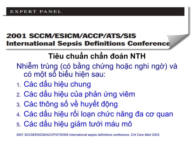 CHẨN ĐOÁN VÀ ĐIỀU TRỊ NHIỄM TRÙNG HUYẾT SỐC NHIỄM TRÙNG | PDF