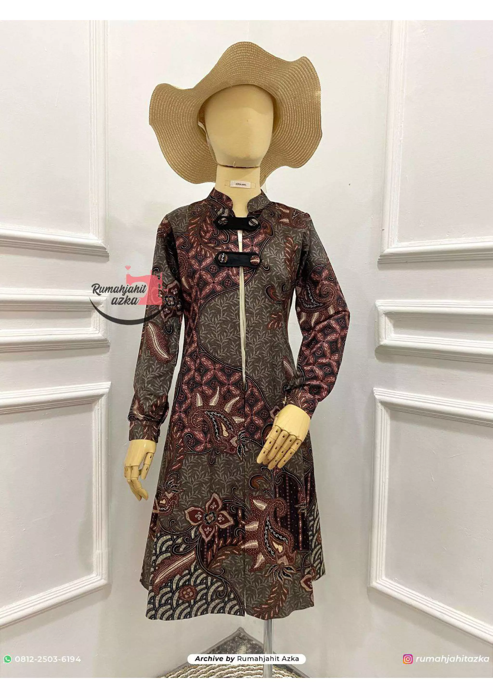 Tunik Batik Outer by Rumah Jahit Azka | PDF