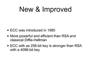 CNIT 141 12. Elliptic Curves | PPT