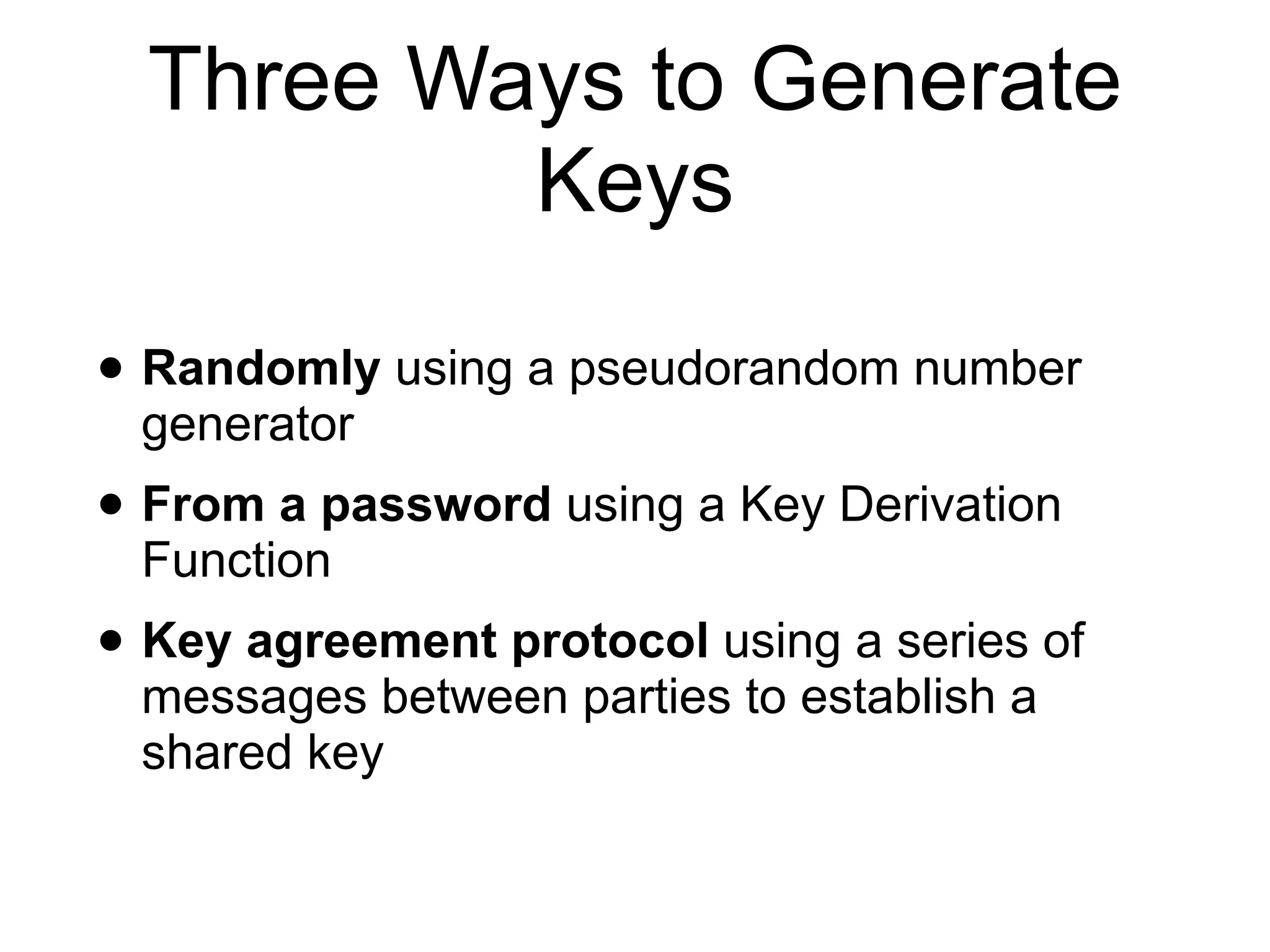 3. Cryptographic Security | PPT