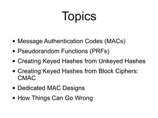 CNIT 141: 7. Keyed Hashing | PDF | Programming Languages | Computing