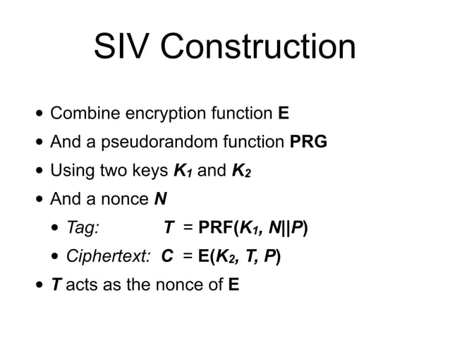 CNIT 141: 8. Authenticated Encryption | PPT