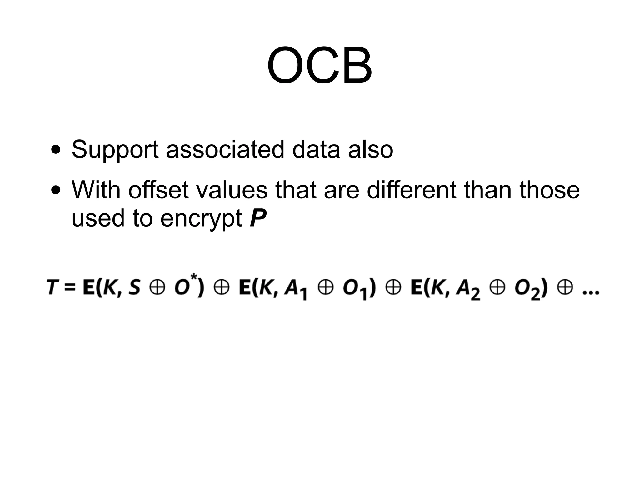 8. Authenticated Encryption | PDF | Operating Systems | Computer Software and Applications