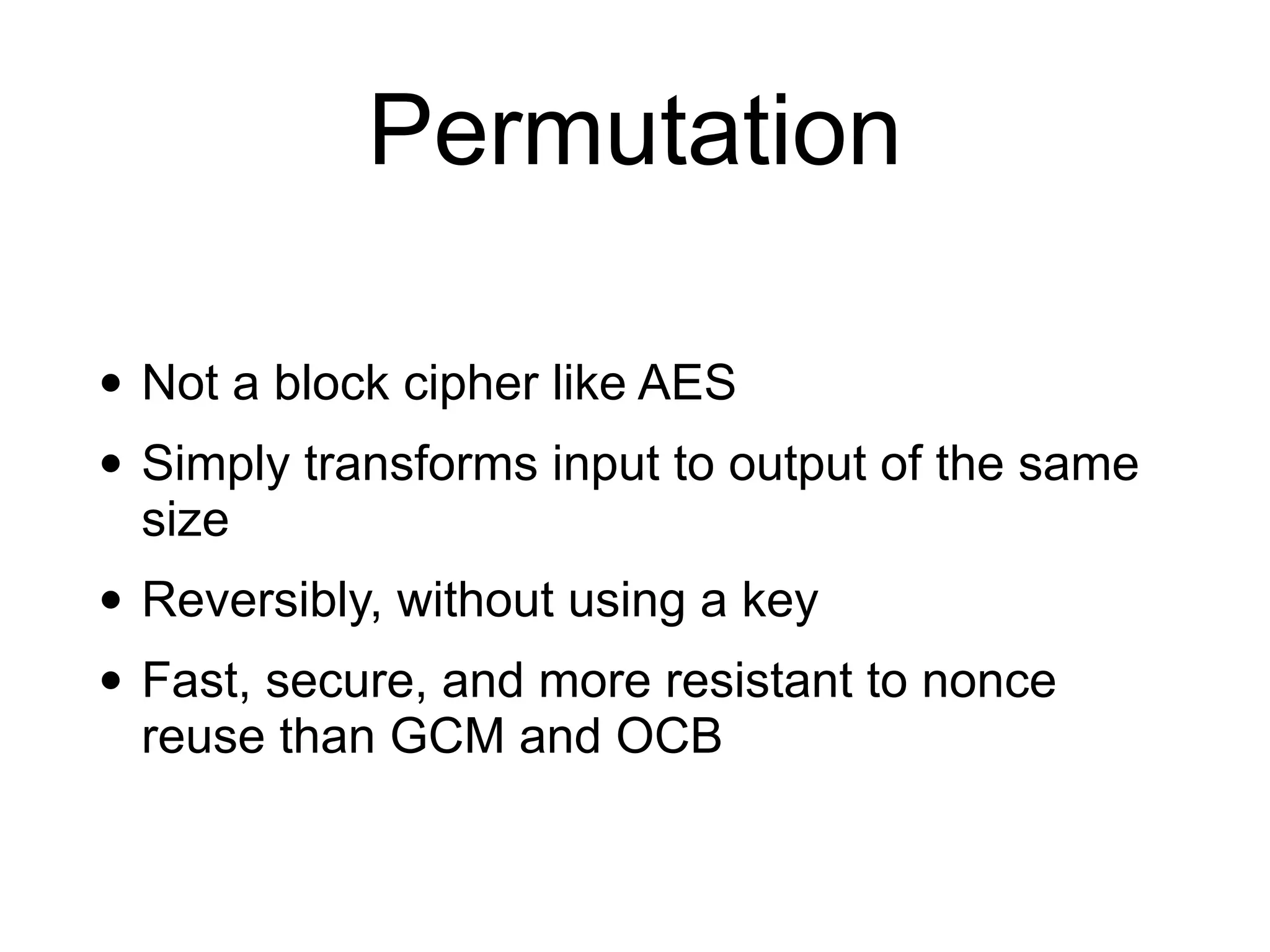 8. Authenticated Encryption | PDF
